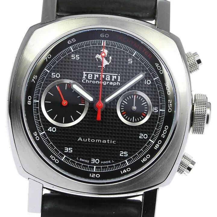 PANERAI Ferrari FER00004 Gran Turismo Black Dial 44mm Tachymeter Men's ...