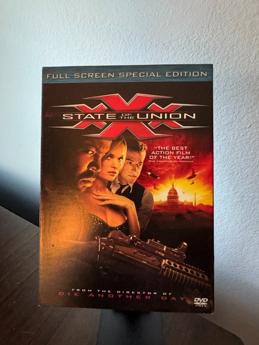 XXX: State of the Union DVD (Sp. Edition w/Slip Cover) Like New ...