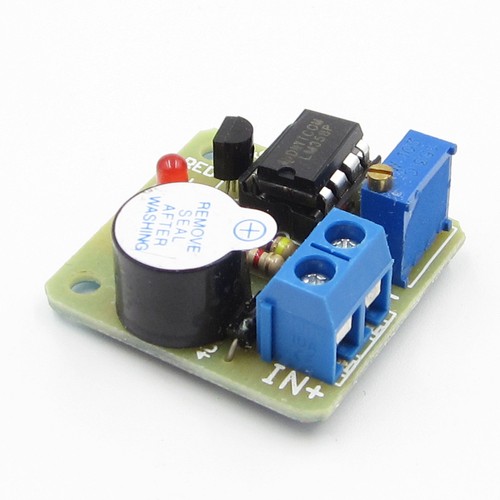 12V Accumulator Sound Alarm Light Buzzer Prevent Over Discharge ...