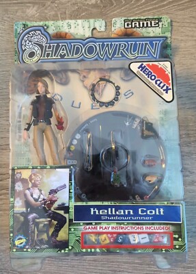 Shadowrun Duels Kellan Colt Action Figure WizKids ToyFare Magazine ...