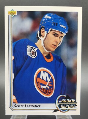 1992-93 Upper Deck Scott Lachance . New York Islanders #360 | eBay
