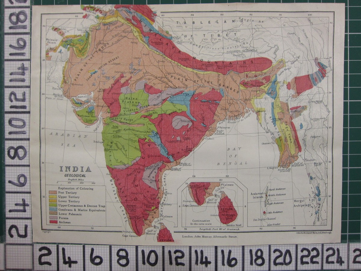 Deccan Map Deccan Uplift