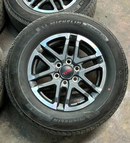 Set of OEM Takeoff 17" '24 Toyota Tacoma TRD Rims on 265/65R18 General ...