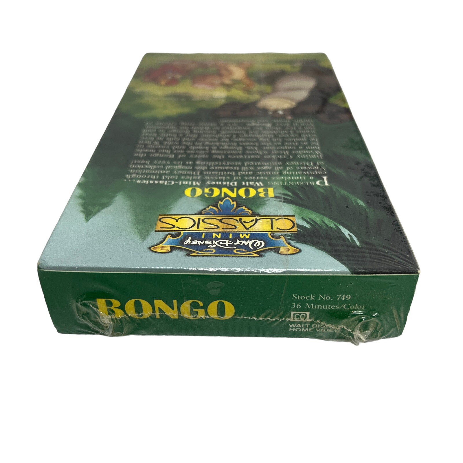 Walt+Disney+Mini+Classics+-+Bongo+%28VHS%2C+1991%29 for sale online | eBay