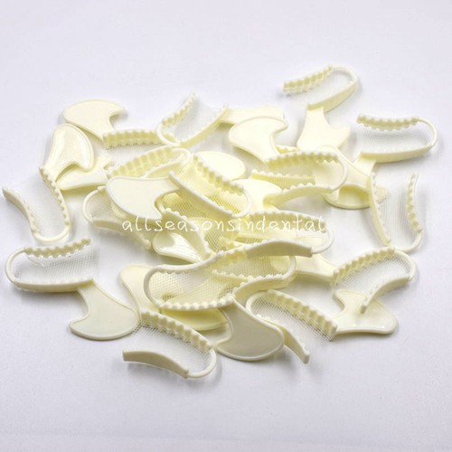 50 Pcs Registration Tray Trays Dental Impression Disposable Triple ...