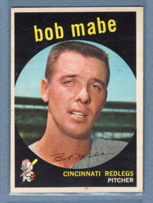 1959 Topps #356 Bob Mabe (a) EX-MT GO207 | eBay