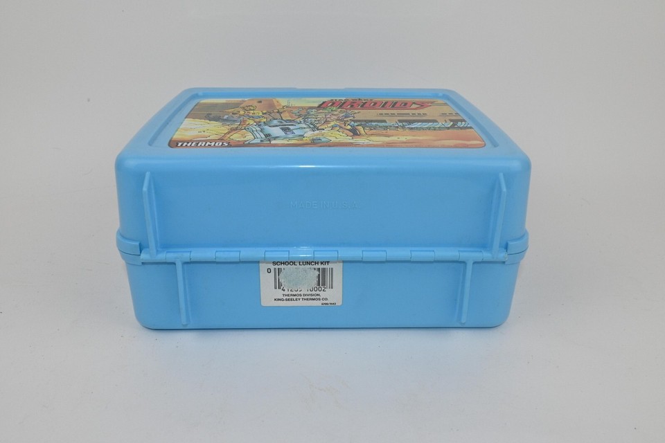 Vintage Star Wars Droids Animated Cartoon Lunch Box with Blue Thermos ...