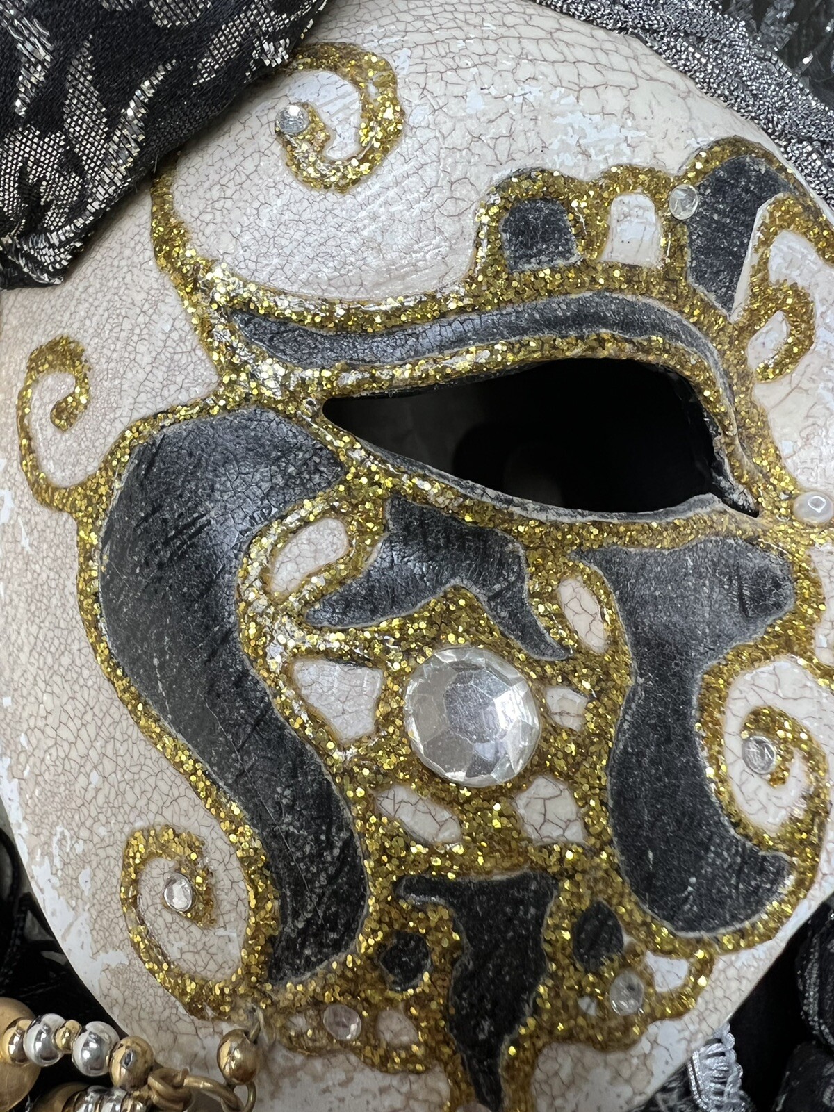 Hand Made by Vincenzo Manzini Venetian Mascarade Full Face Mask. Italy ...