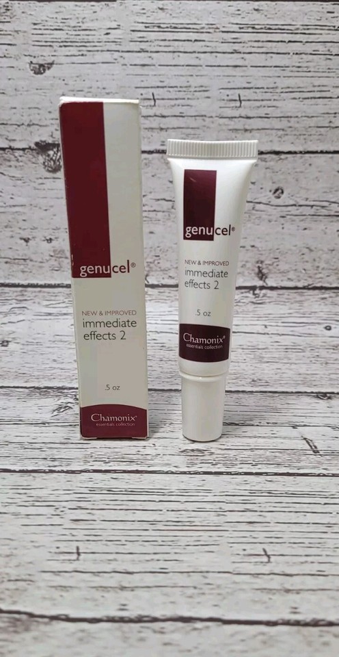NEW Chamonix Genucel New & Improved Immediate Effects Cream 2 .5 oz ...