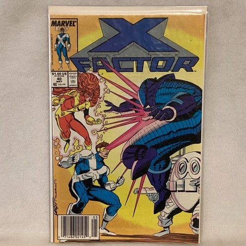 X-Factor Issue #40 Rob Liefeld Marvel Comics May 1989 Bagged & Boarded ...