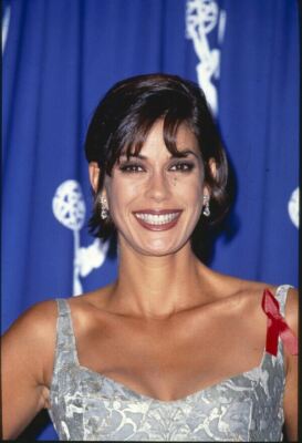 Teri Hatcher stunning 1990's smiling portrait Original 35mm ...