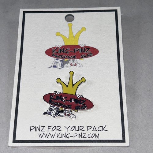 King-Pinz Backpack Gear Logo Lapel Pin | eBay