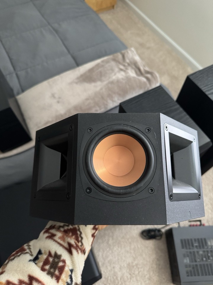 Klipsch Home Theater Speakers + DTS Yamaha Receiver | eBay