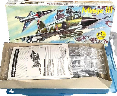Revell Dassault Mirage III 1/32 #00185 Open Box, Parts Sealed | eBay