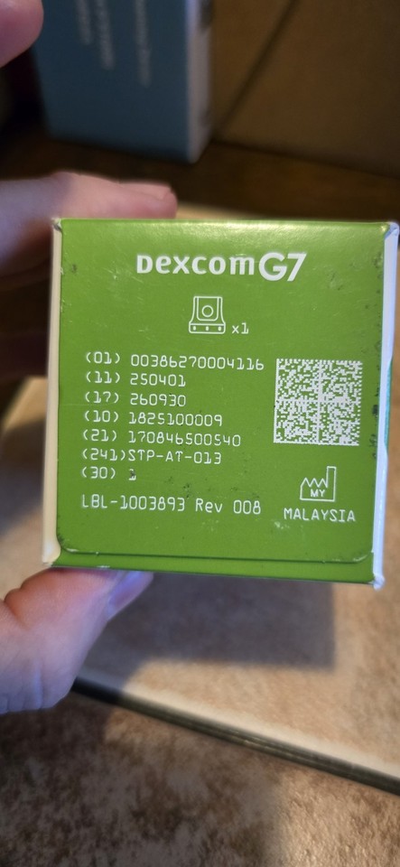 Dex G7 Sensor 1 Pack New Sealed Exp 9/2026 | eBay