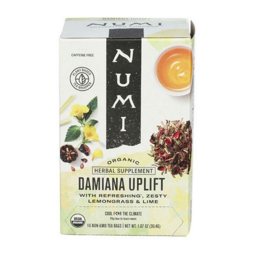 Damiana Uplift Tea 1.07 Oz(Case Of 6) by Numi Tea for sale online | eBay