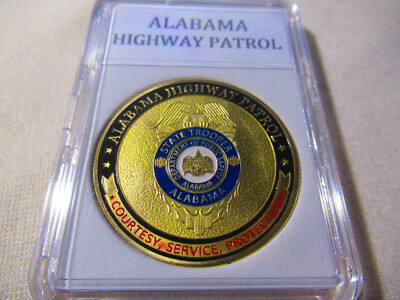 ALABAMA HIGHWAY PATROL Challenge Coin | eBay