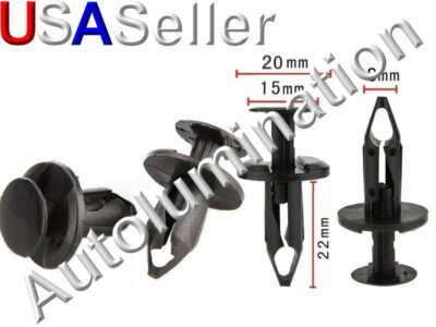 Bumper Fender Grille Retainer Liner Push Rivet Clip Ford N1030249 ...