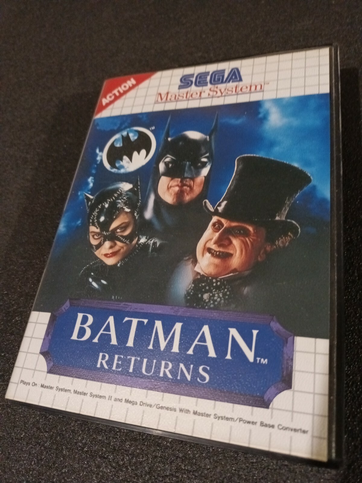 Batman Returns Master System PAL - Prix - Photo - Présentation