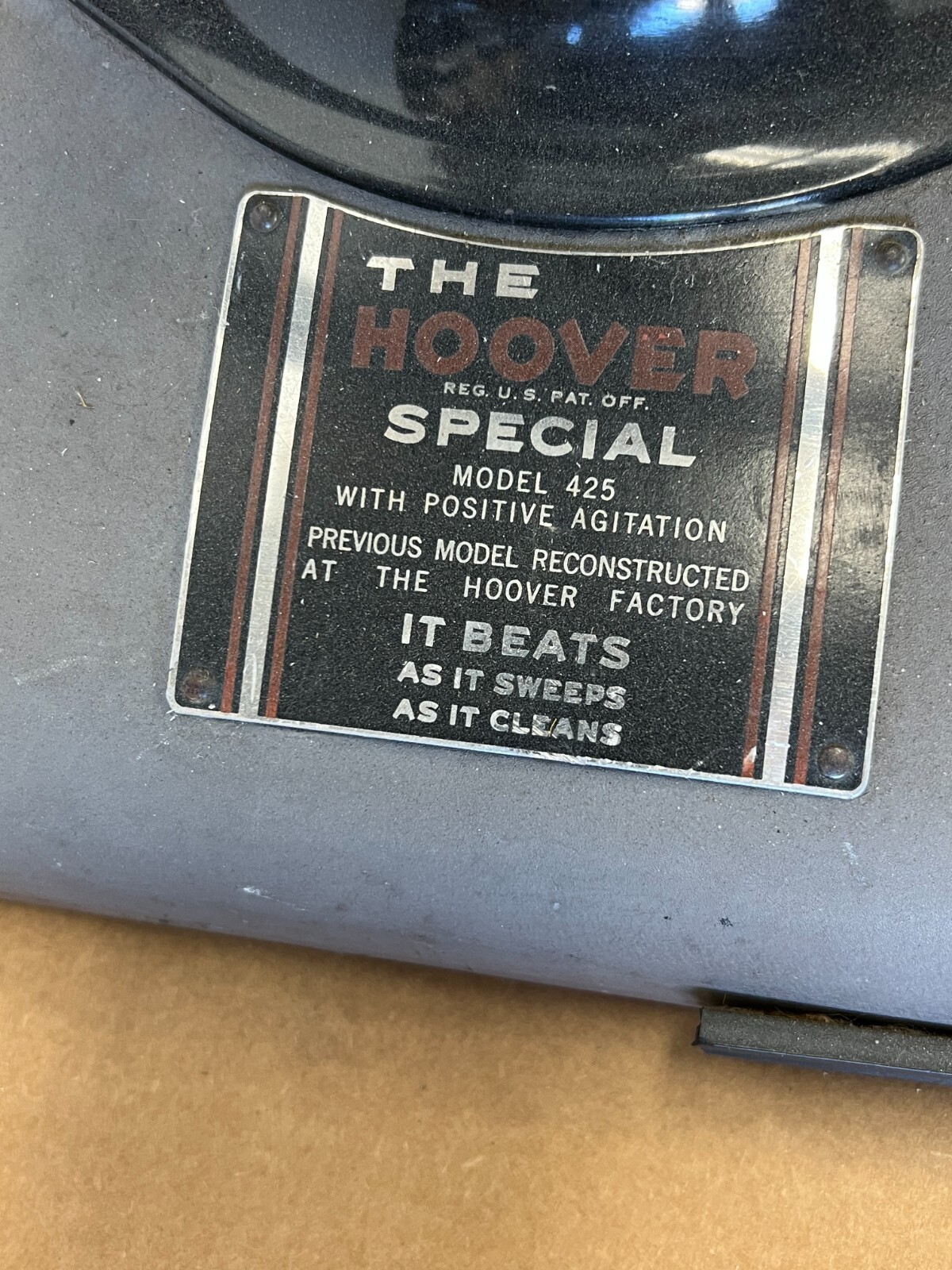 Vintage Hoover Model 425 Vacuum Cleaner | eBay