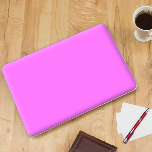 Universal Laptop Skins wrap for 15" - Solid Pink Color | eBay