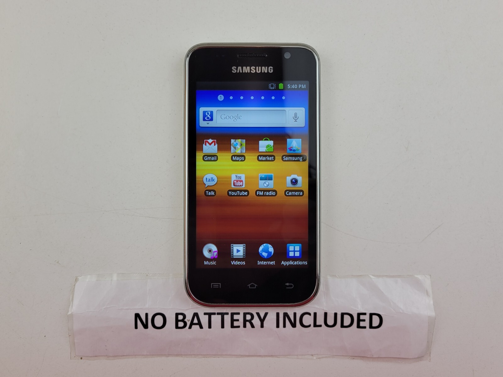 Samsung Galaxy Player 4.0 (YP-G1) 8GB - Digital Media Player - NO ...