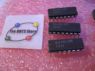 SIL4018BF IC CMOS Divide by-N Counter Ceramic 4018 - NOS Qty 3 | eBay