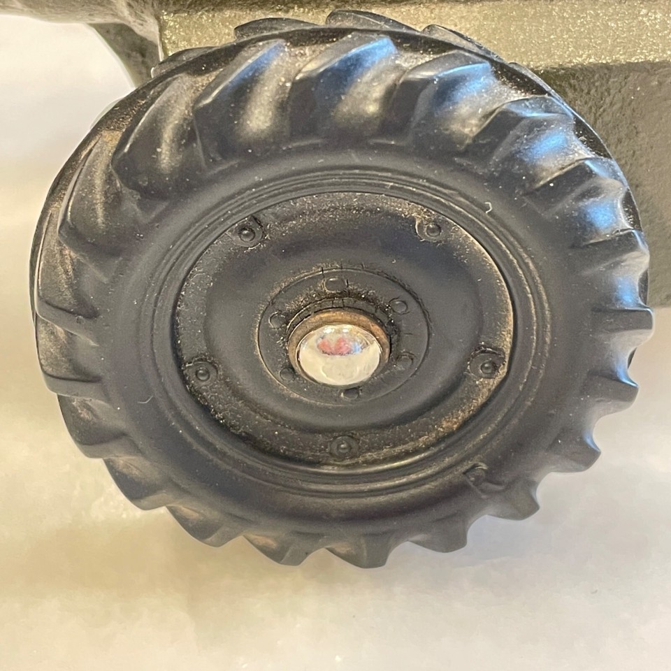 Vintage Toy Big Bang Cannon Cast Iron 9" 60mm Breech Loading Conestoga ...