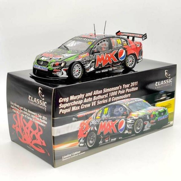 Classic Carlectables Greg Murphy & Allan Simonsen 2011 Bathurst 1:18 ...