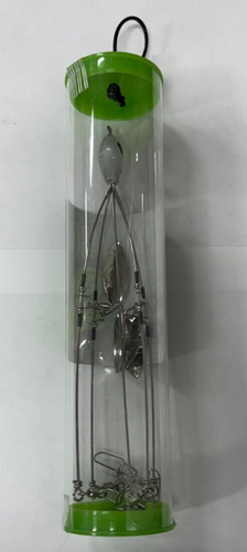 GOOGAN SQUAD * NO BLADE UMBRELLA RIG *SHAD WAGON* "5 ARM 4 BLADE" | eBay