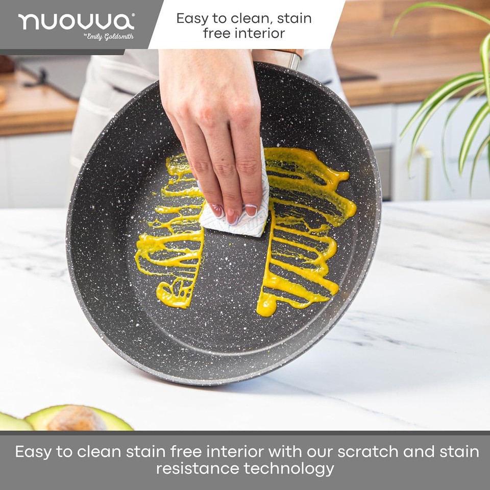 Marble Cookware Collection: Frying Pans, Woks, Sauté Pans, and ...