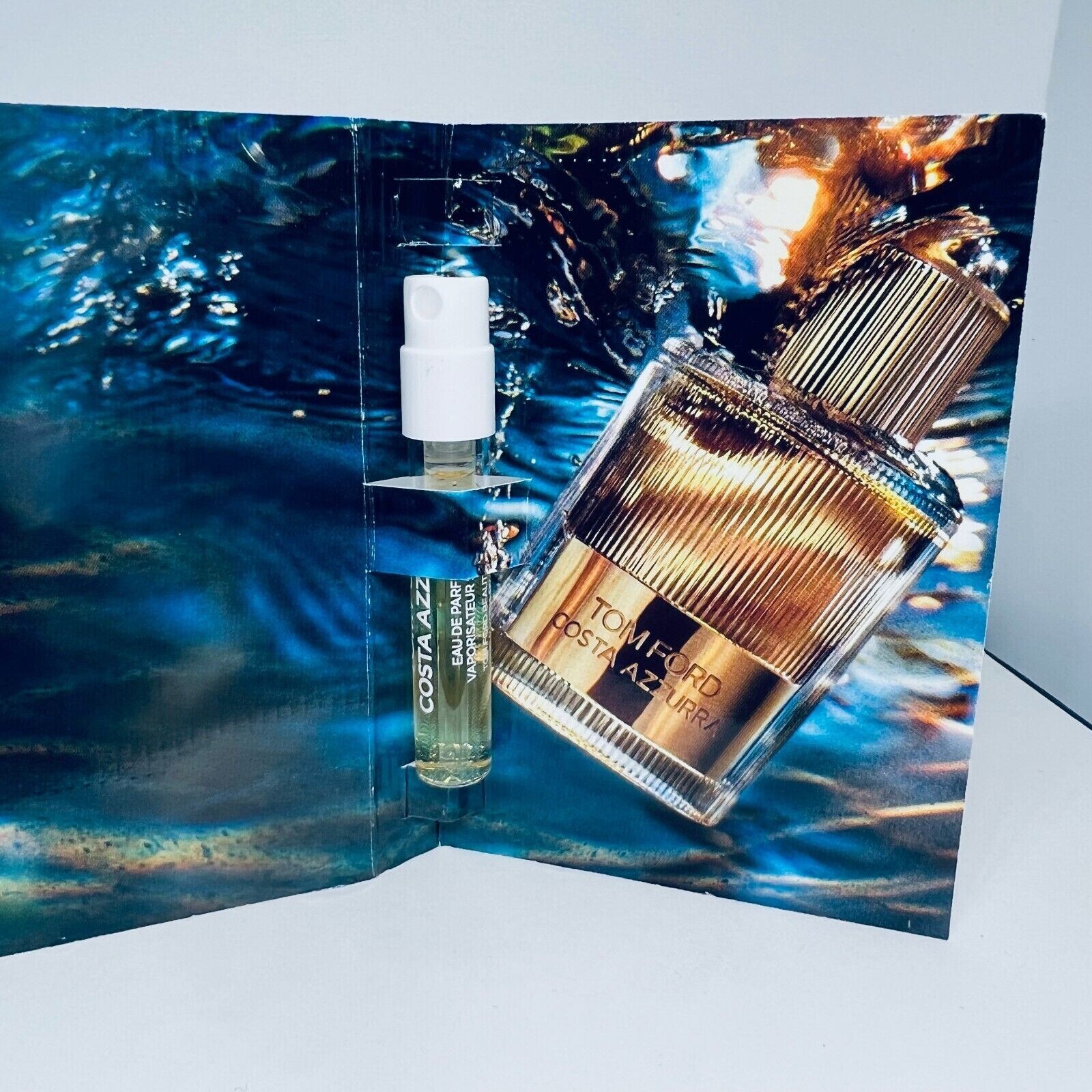 2x Tom Ford Costa Azzurra Parfum & Costa Azzurra EDP Sample Spray Vial ...