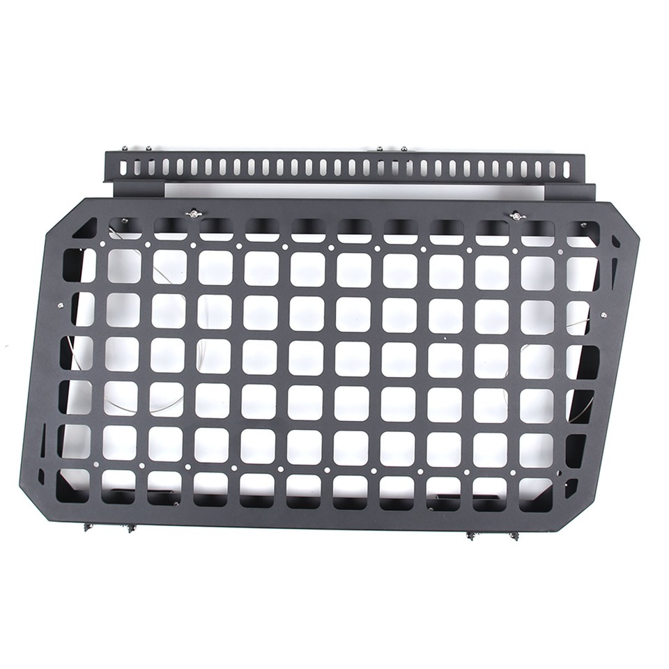 Modular Storage Panel Trunk Right Side Window Molle Shelf Rack For ...