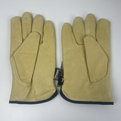 Thinsulate Leather Work Gloves 3M 100 gram Insulated Winter Men's ...