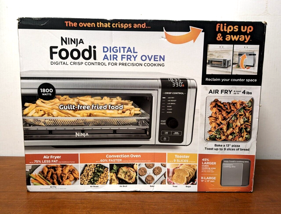 Ninja SP080 Foodi 6-In-1 Digital Countertop Air Fry Oven - *NEW IN BOX ...