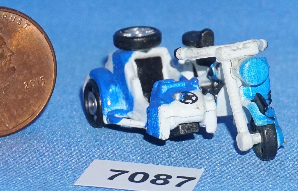 MICRO MACHINES BMW R75 MOTORCYCLE with Side Car Vintage Galoob | eBay