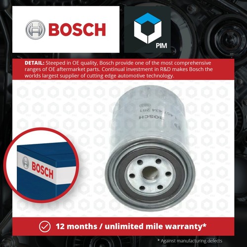 Fuel Filter fits NISSAN TERRANO R20, WD21 2.7D 89 to 01 Bosch ...