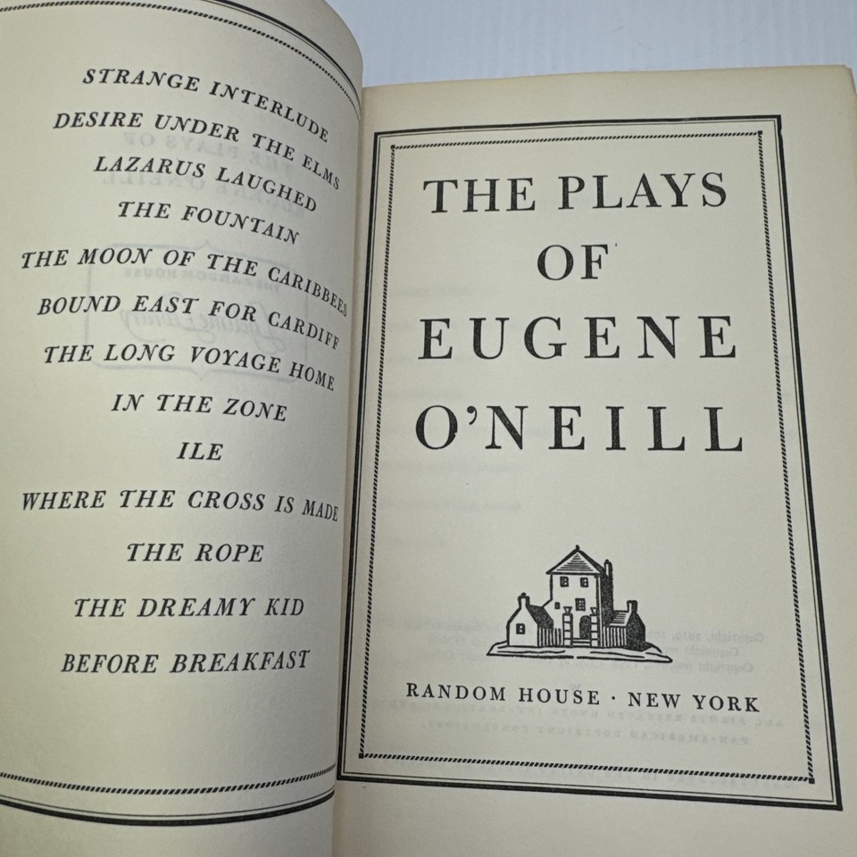The Plays of Eugene O'Neill Three Volume Set Hardcover 1955 Random ...
