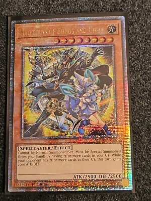 Yugioh- Magicians of Bonds and Unity - AGOV-EN000 - NM -Quarter Century ...