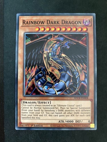 Yugioh Rainbow Dark Dragon SDCB-EN008 Common 1st Edition NM | eBay