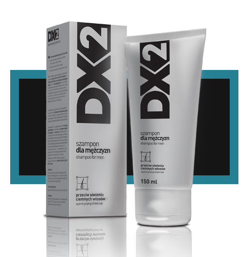 DX2 150ml Effective Anti Greying Shampoo for Men Protects Natural Hair ...