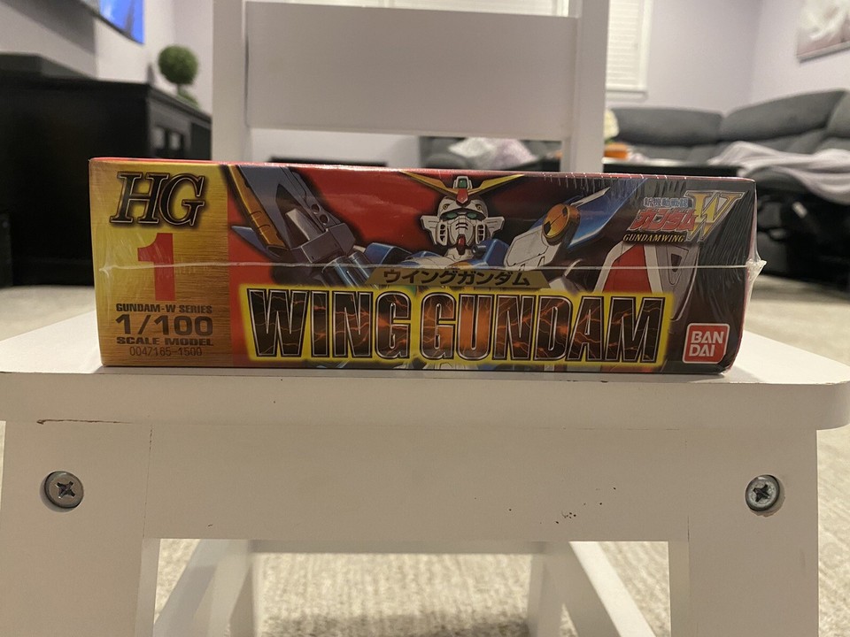 Wing Gundam 1/100 HG Model Kit Gundam Wing Bandai (Sealed Box Never ...
