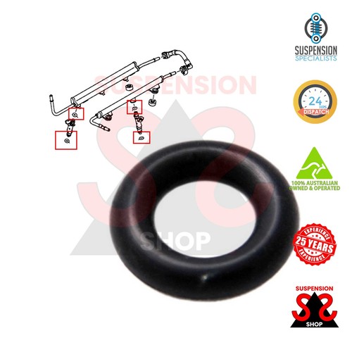 From Rail To Injector Seal Suit AUDI A3 1.8 TFSI quattro A3 Convertible ...