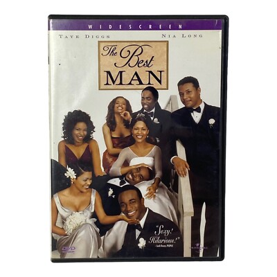 The Best Man (DVD, 1999) Widescreen Comedy, Romance, Taye Diggs, Nia ...