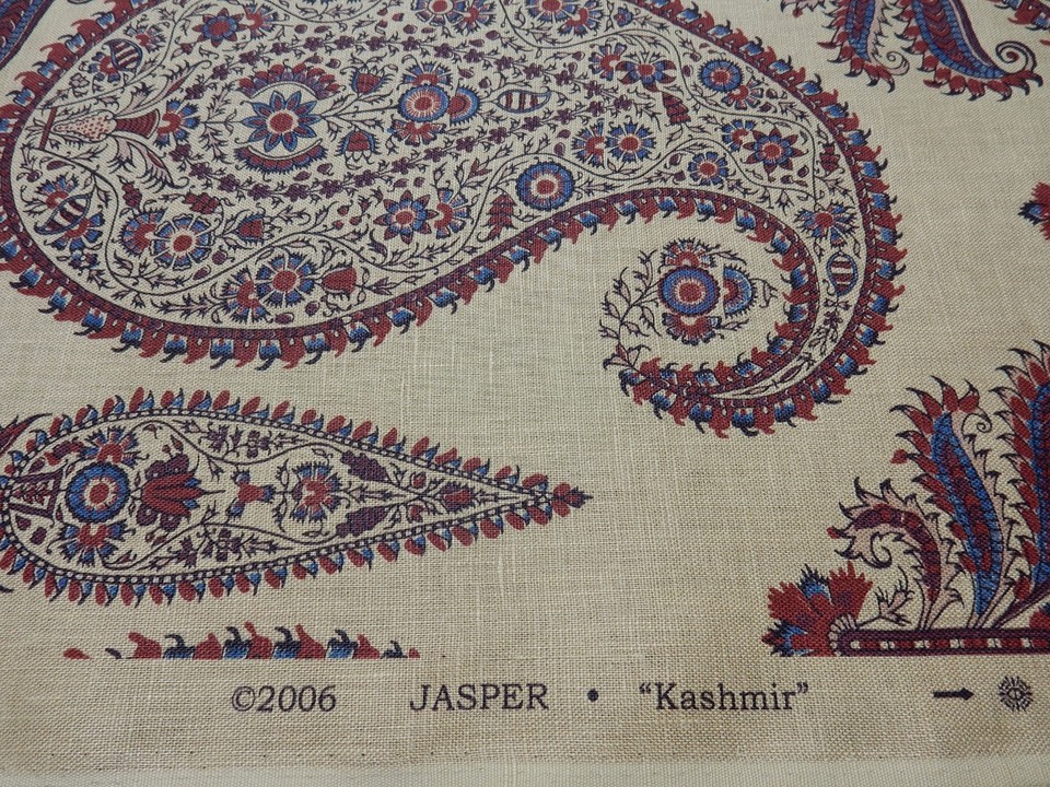 6 1/4 Yards Jasper Fabrics "Kashmir" | eBay