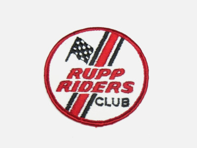 NOS Rupp Riders Club Patch - mini bike snowmobile go kart | eBay