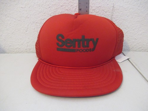 vintage 1970s/80s "Sentry" Grocery Store snap back hat NEW? | eBay