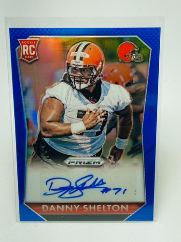 2015 Panini Prizm Danny Shelton RC Auto Blue #097/125 | eBay