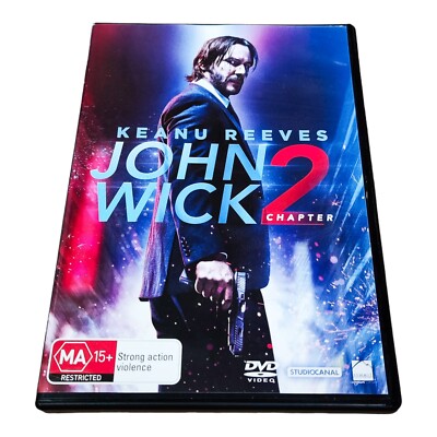 John Wick: Chapter 2 DVD - Keanu Reeves, Action Thriller, Assassins ...
