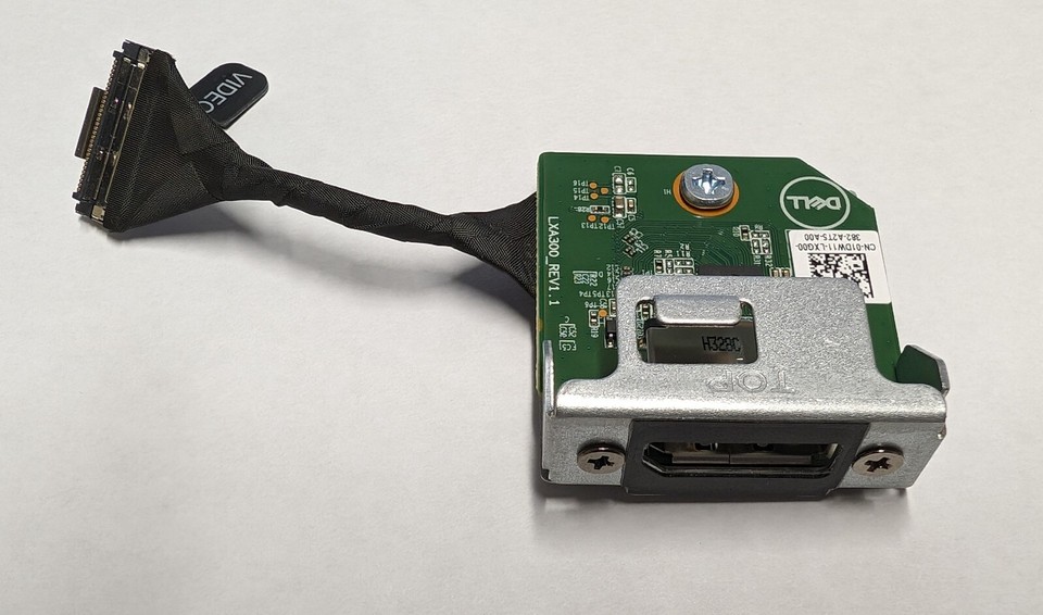 Dell 01DW11 1DW11 Add-in DisplayPort DP Video Port for OptiPlex MFF SFF ...